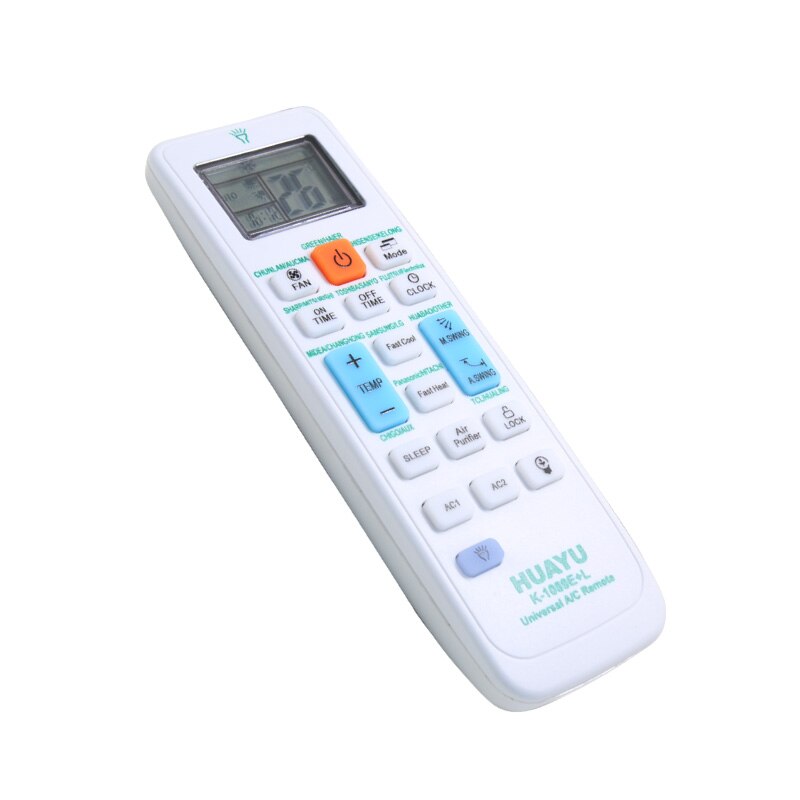 Huayu K-1089E+L Air Conditioner Remote Control | Sagatronix